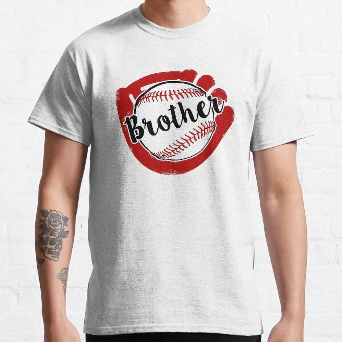 Baseball Brother For Baseball Softball Mom Classic T-Shirt - Walmart.com