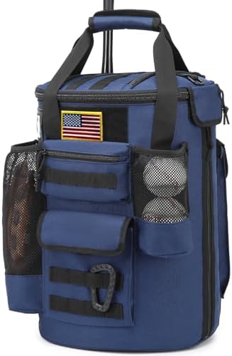 Baseball Bucket Bag 6 Gallon Tactical Baseball Coaches Bag Softball ...