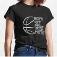 Baseball Bump Set Spike Repeat Classic T-shirt - Walmart.com
