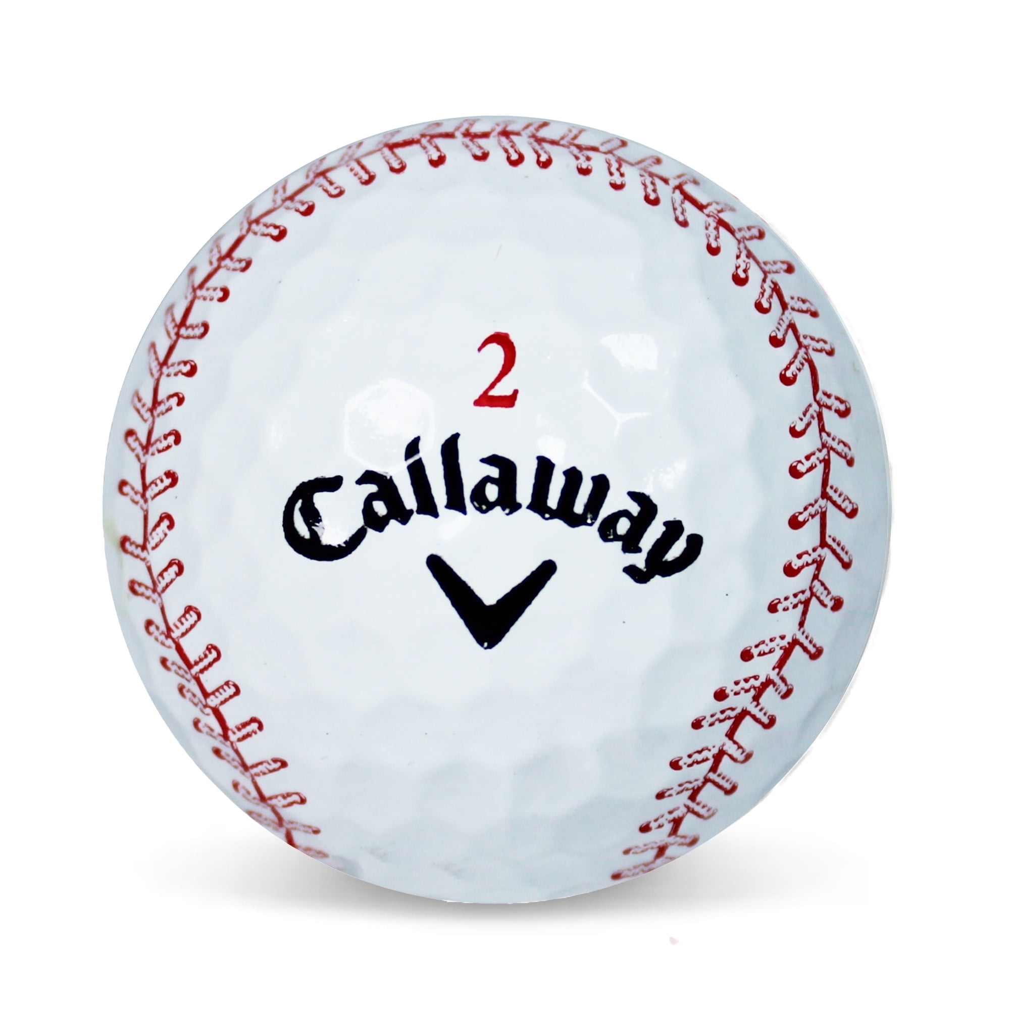 Callaway Chrome Soft Golf Balls, Baseball Design, Refurbished, 12 Pack ...