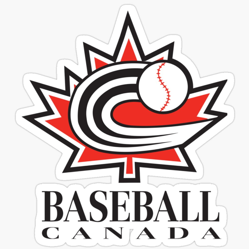 Baseball Canada Sport Logo Sticker Baseball Sticker, Football Sticker ...