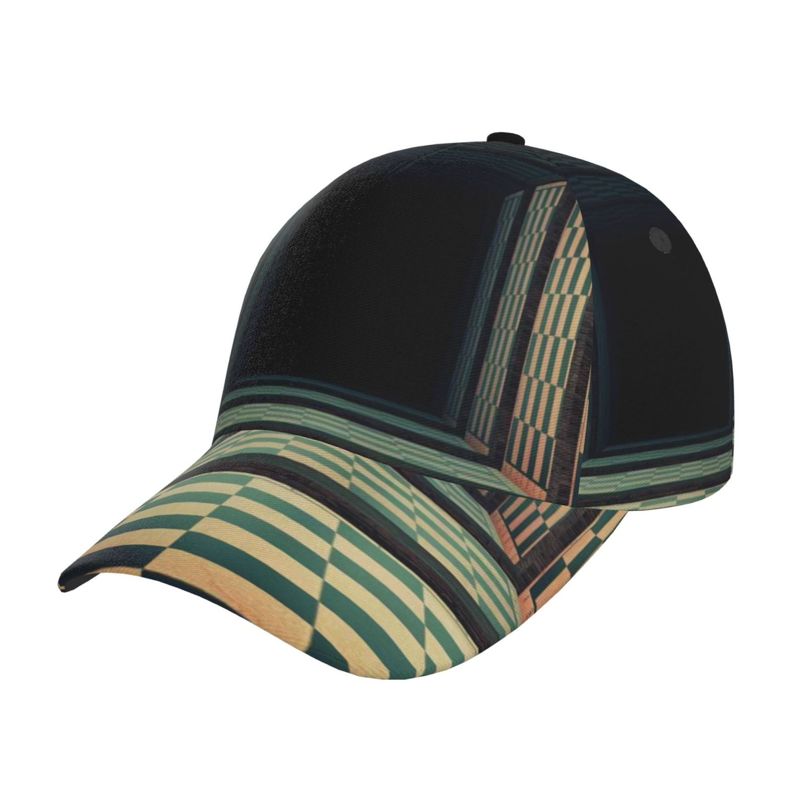 Baseball Cap, 3d Abstract Chess Board Trucker Hats Women Dad Hat for ...