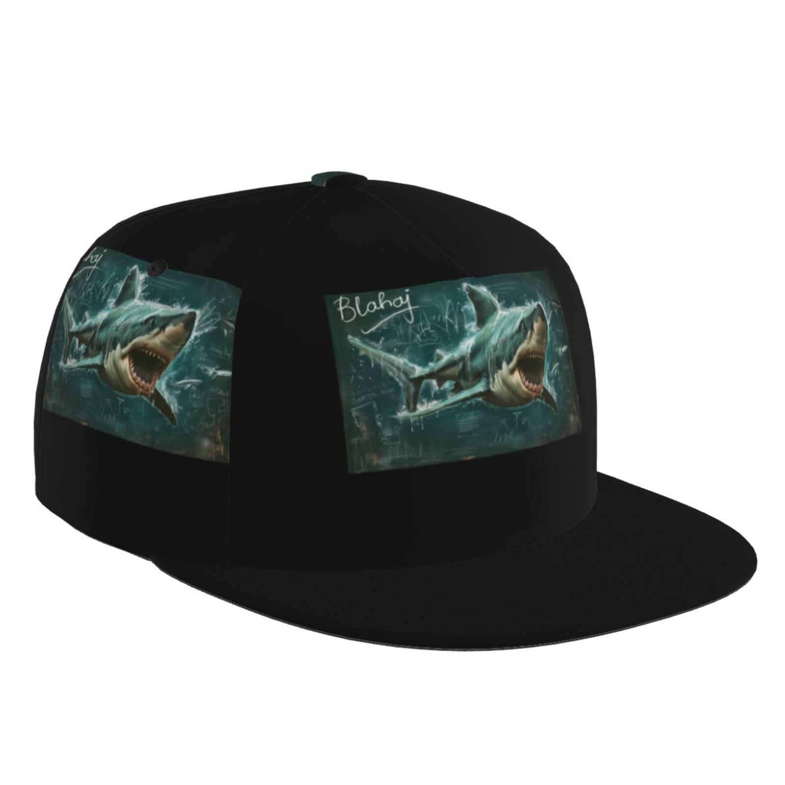 Baseball Cap - Abstract Geometric Shark Hats for Men/Women Low Profile ...