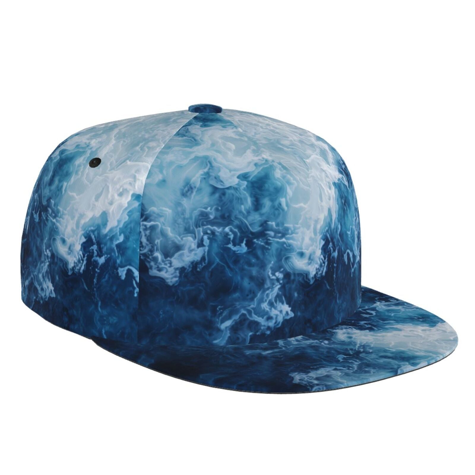 Baseball Cap - Abstract Ocean Waves Hats for Men/Women Low Profile ...