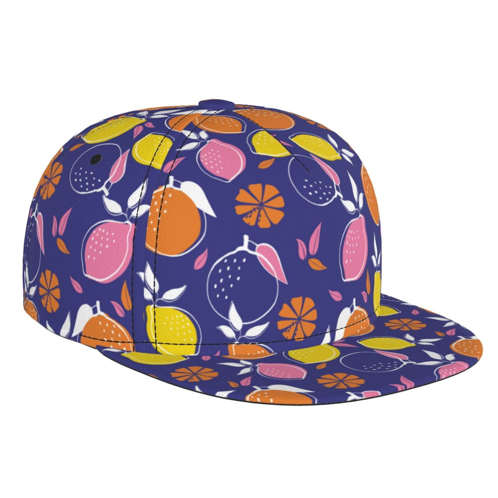Baseball Cap - Abstract oranges lemon Hats for Men/Women Low Profile ...