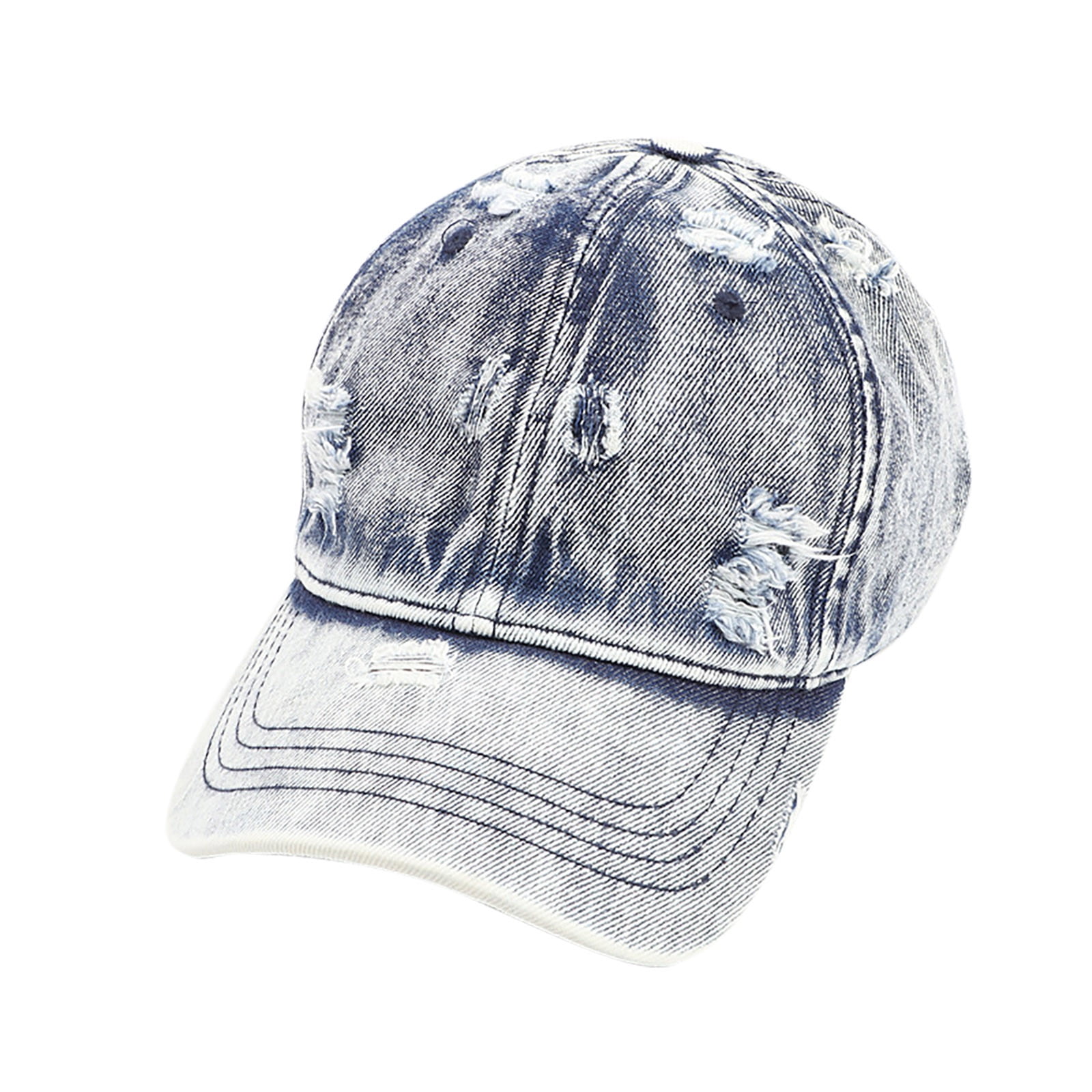 Baseball Cap Adjustable Classic Low Hat Unconstructed Plain Cap Men ...