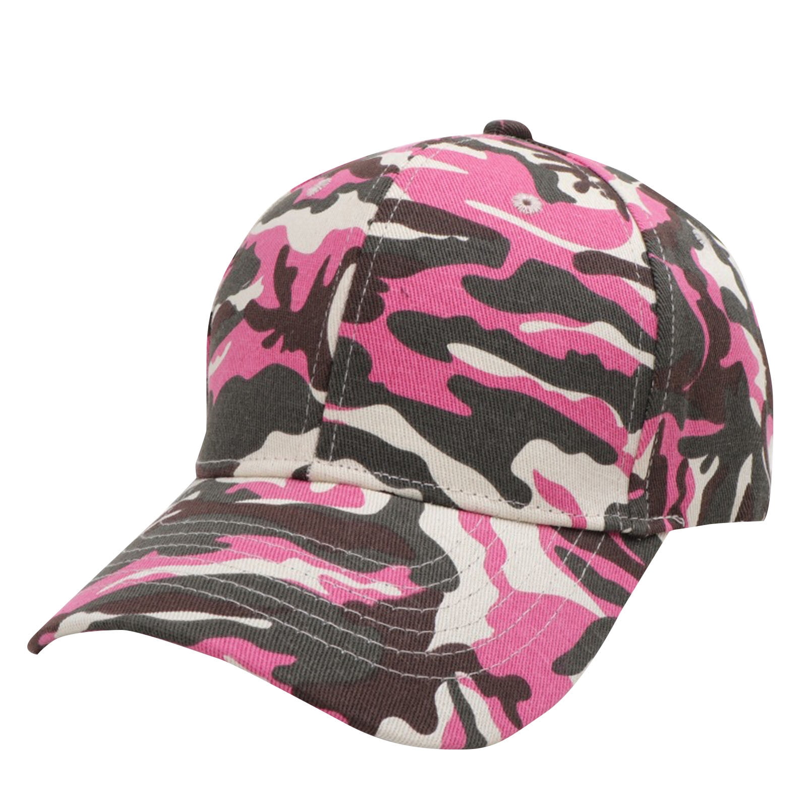 Baseball Cap Adjustable Classic Low Printed Hat Unconstructed Plain Cap ...