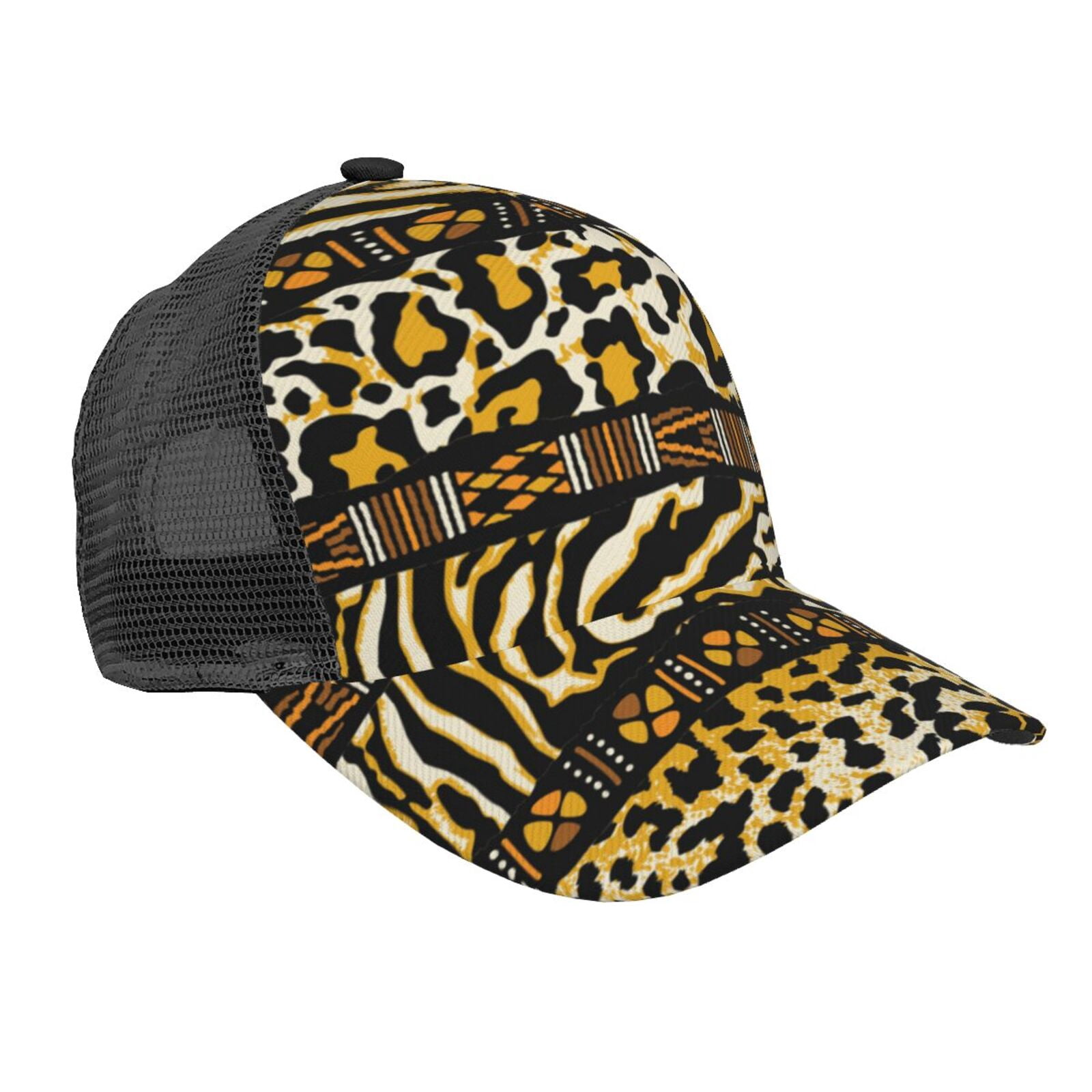 Baseball Cap Adjustable Fashion Snapback Unisex Mesh Trucker Hat ...
