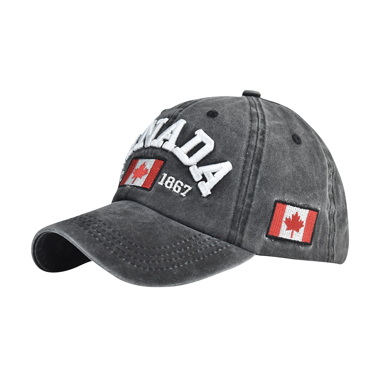 Baseball Cap Adjustable for Men Women Kids,Embroidered Canada EST 1867 ...