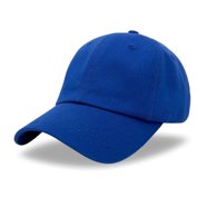 George Men's Solid Cotton Twill Baseball Cap Blue Cove Adjustable Sun ...