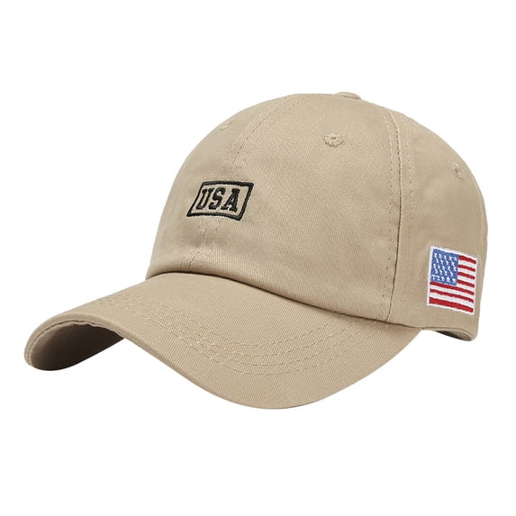 Baseball Cap Adjustable Unisex Men Sun USA Flat Embroidery Hip Hop ...