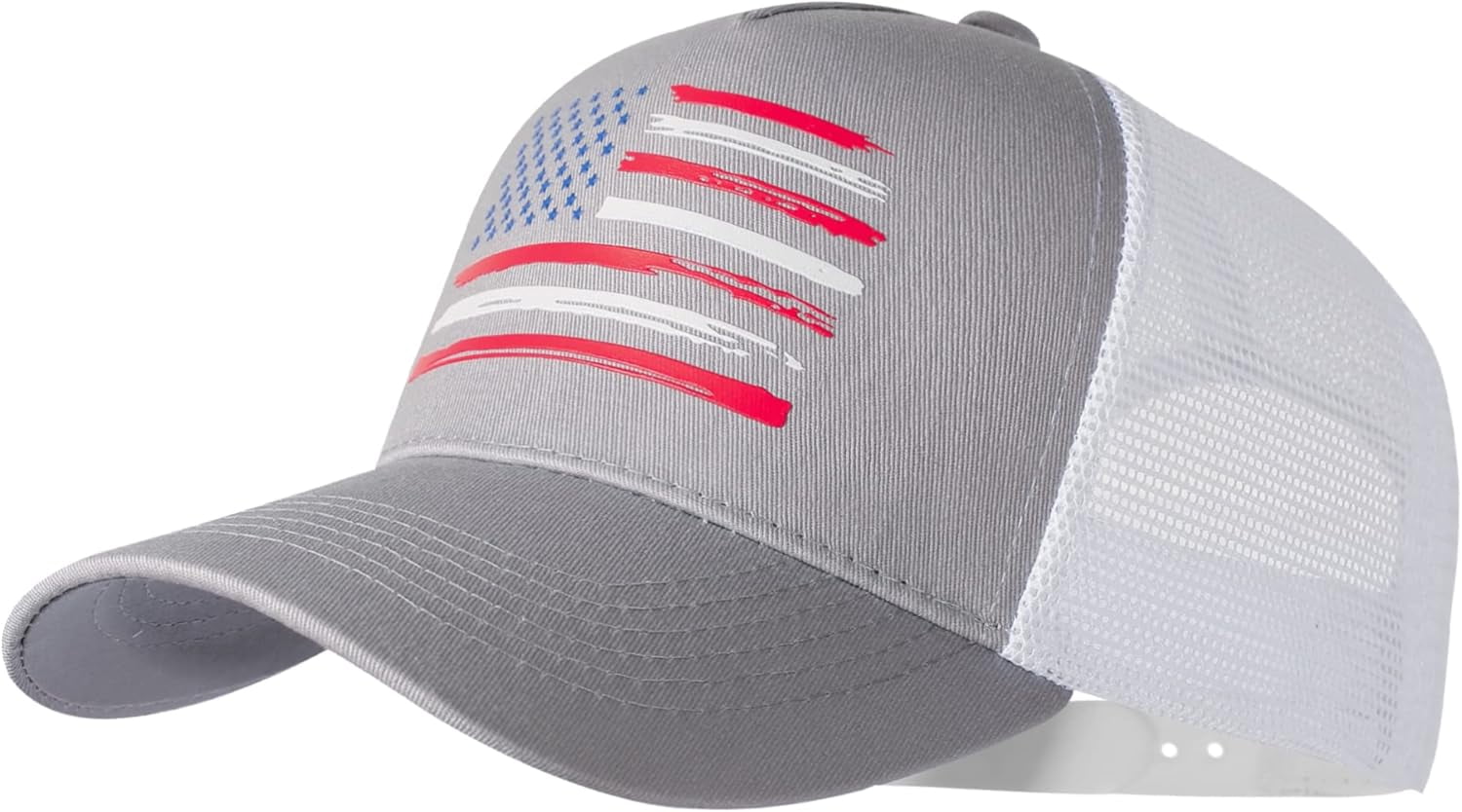 Baseball Cap American Flag Trucker Hat for Men Women 3D Embossed Logo ...