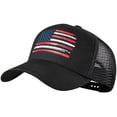 Baseball Cap, American Flag Trucker Hat for Men Women, Breathable Adjustable Fit Outdoor Mesh ...