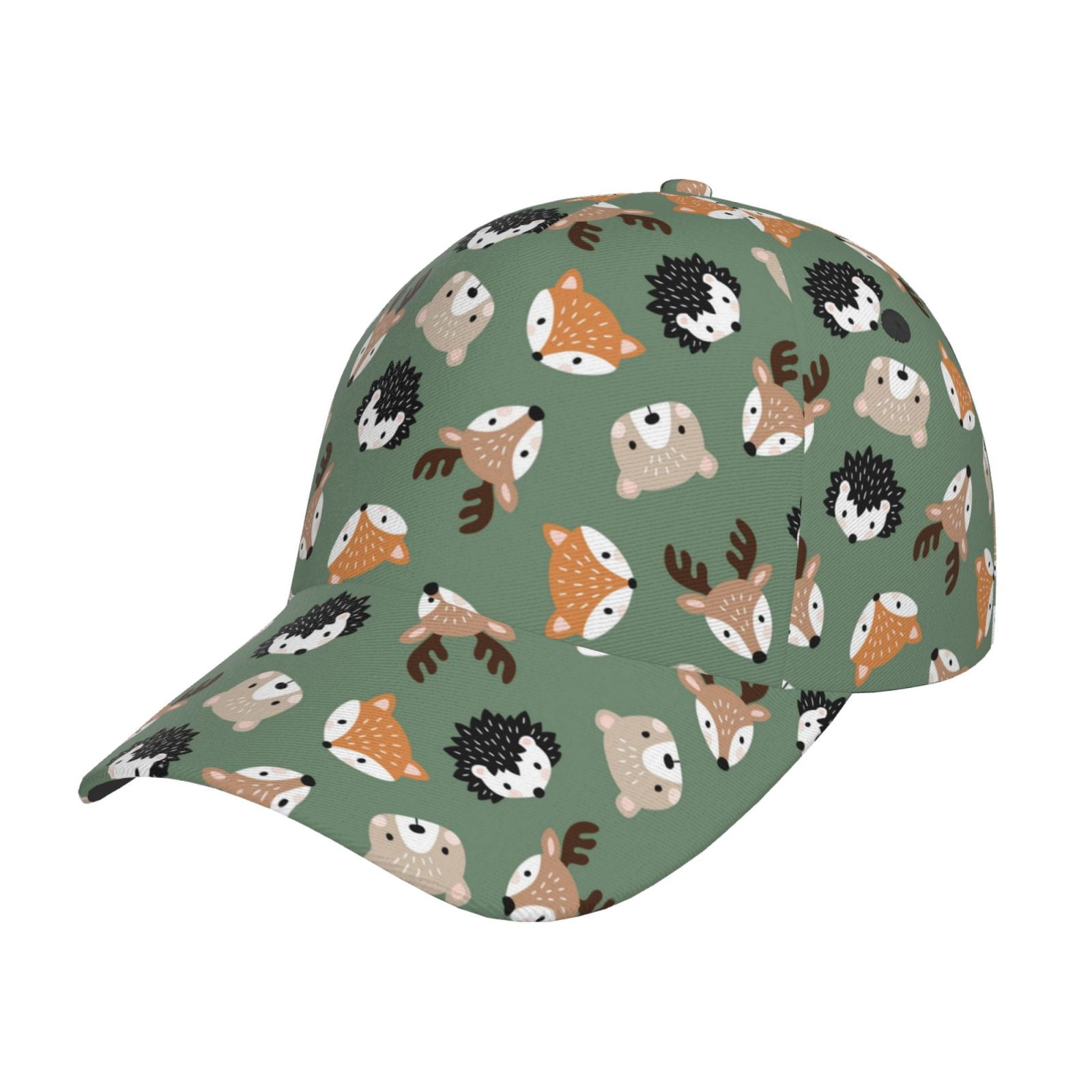 Baseball Cap - Animal Heads Adjustable Size Hats for Men and Women, Dad ...
