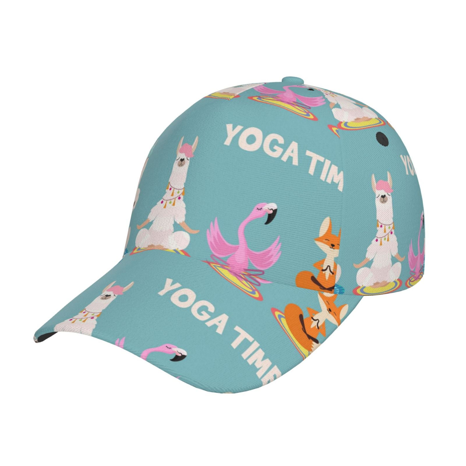 Baseball Cap - Animal Meditation Adjustable Size Hats For Men And Women ...