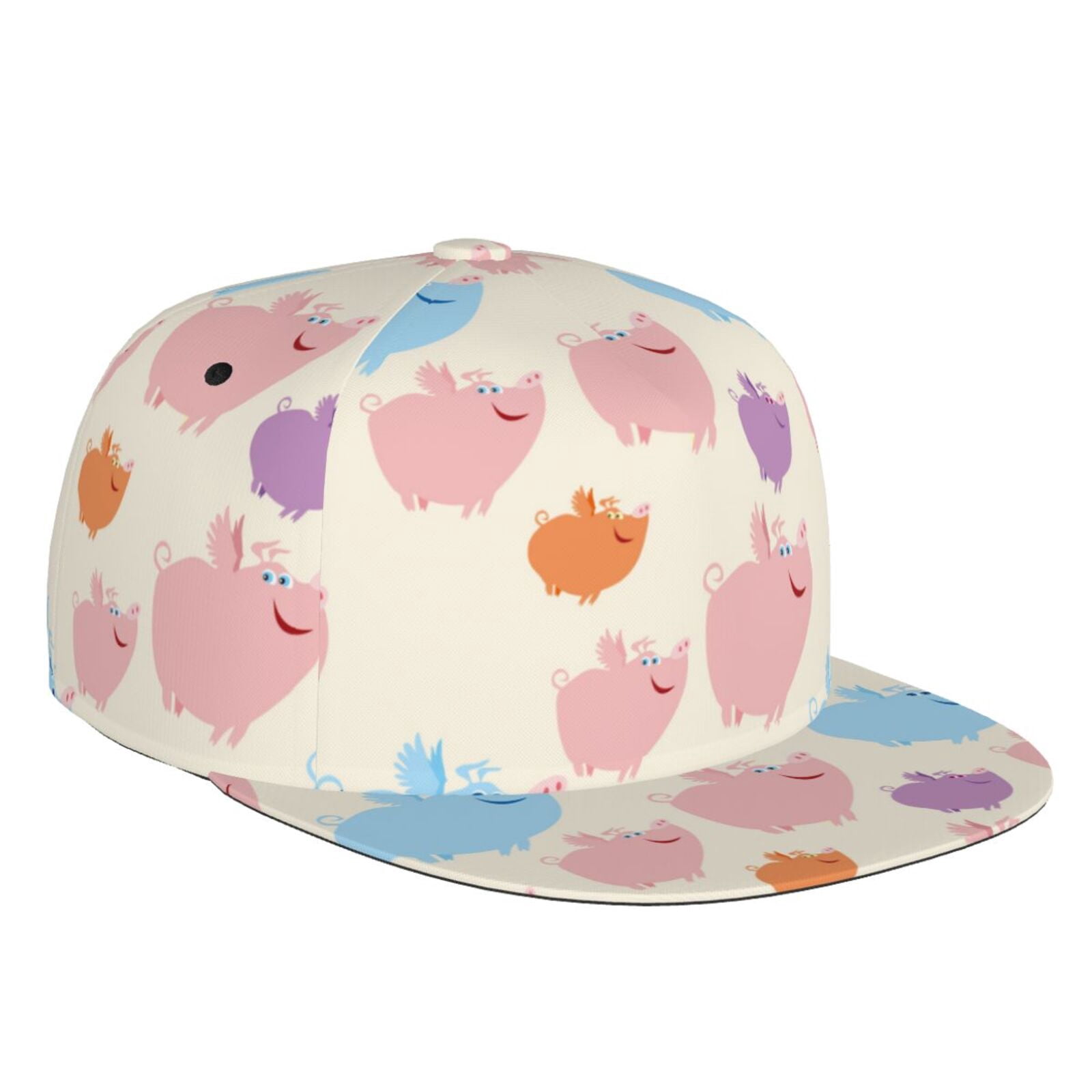 Baseball Cap - Artistic Cute Cartoon Pig Hats for Men/Women Low Profile ...