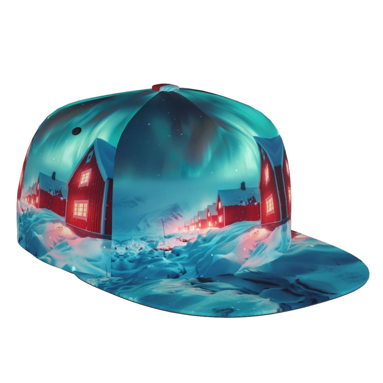 Baseball Cap - Aurora Borealis Village Hats for Men/Women Low Profile Classic Adjustable Dad Hat ...