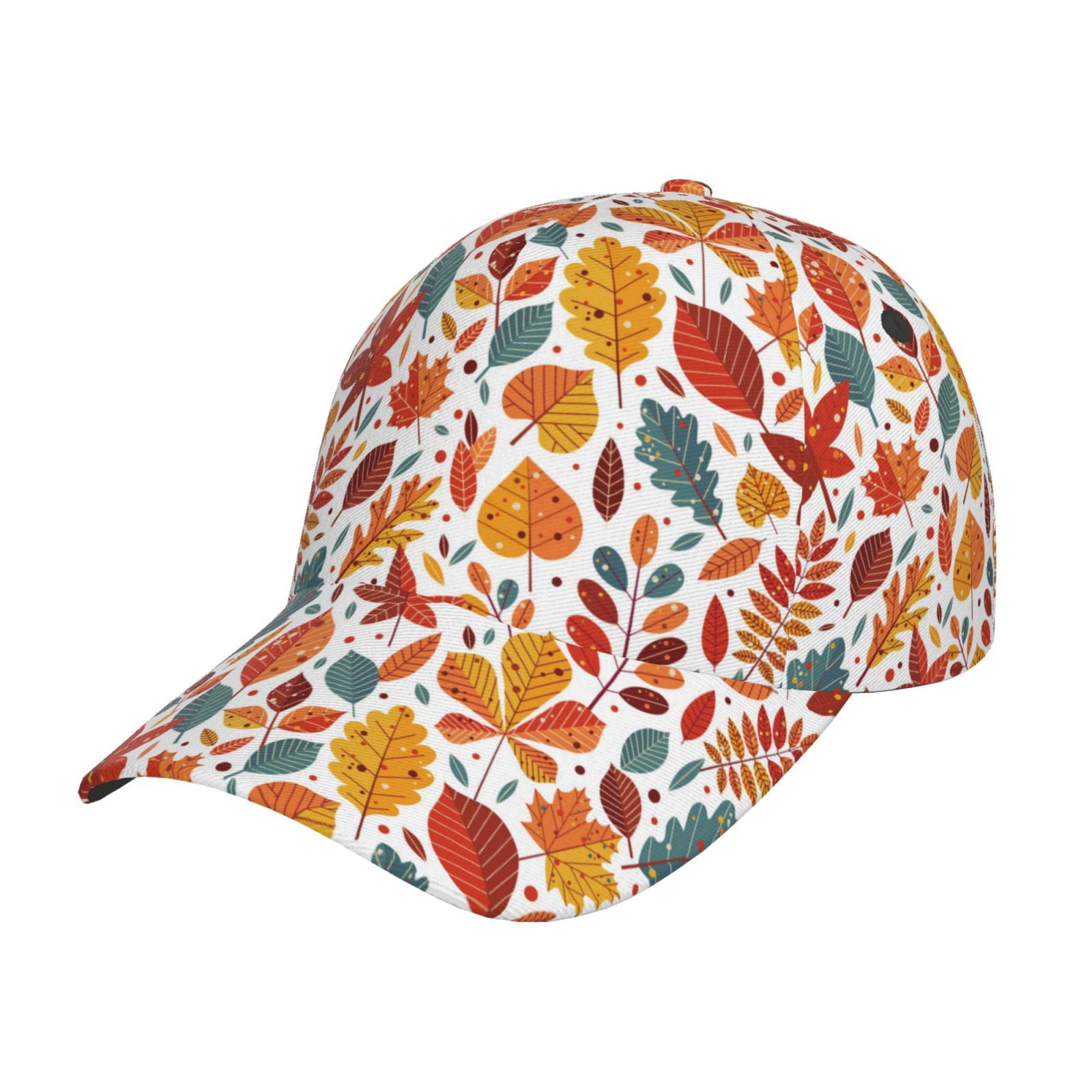 Baseball Cap - Autumn Leaves Adjustable Size Hats For Men And Women ...