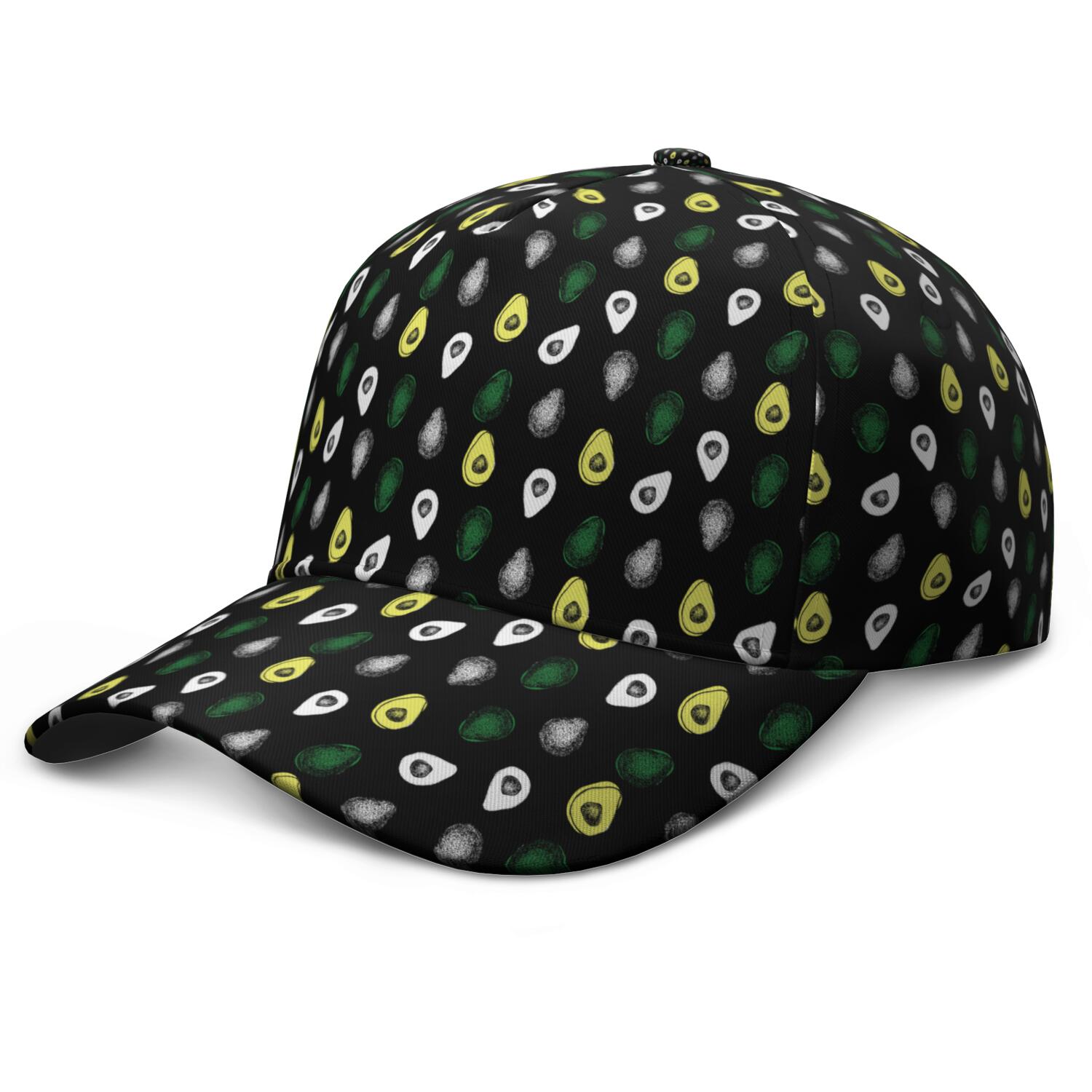 Baseball Cap Avocado Fresh Green Fruit Adjustable – Dad Hat with Cute ...