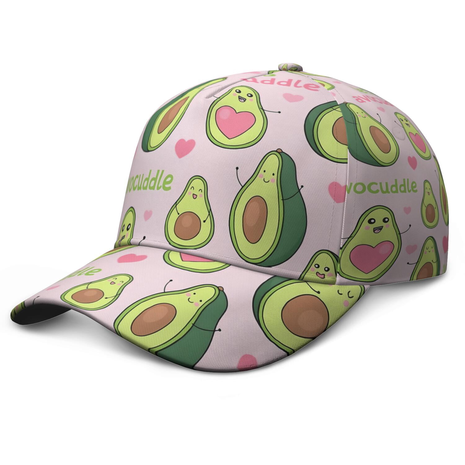 Baseball Cap Avocado Lover Fresh Green Cute Adjustable – Dad Hat with ...