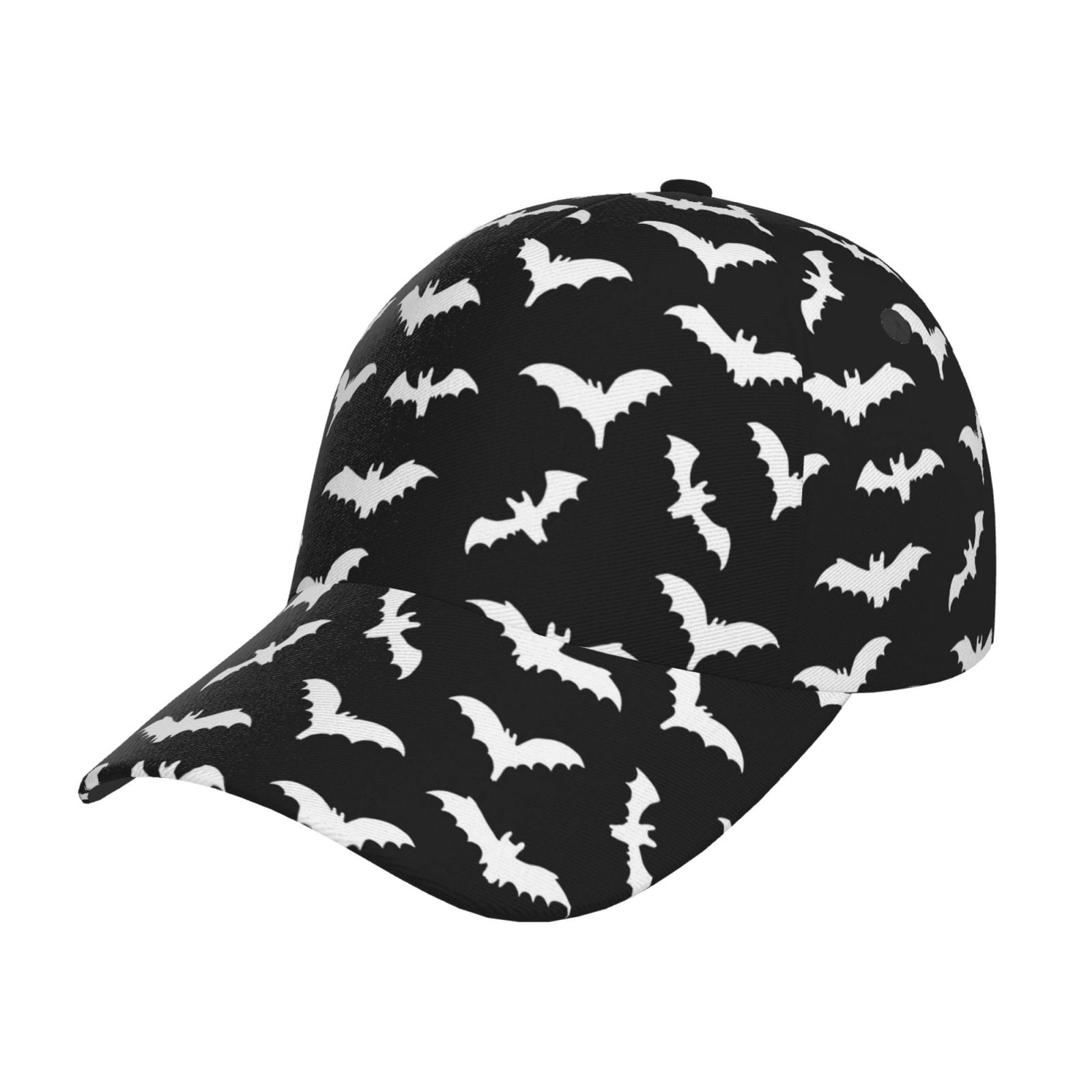 Baseball Cap - Bat halloween doodle black cool Hats for Men Women Low ...