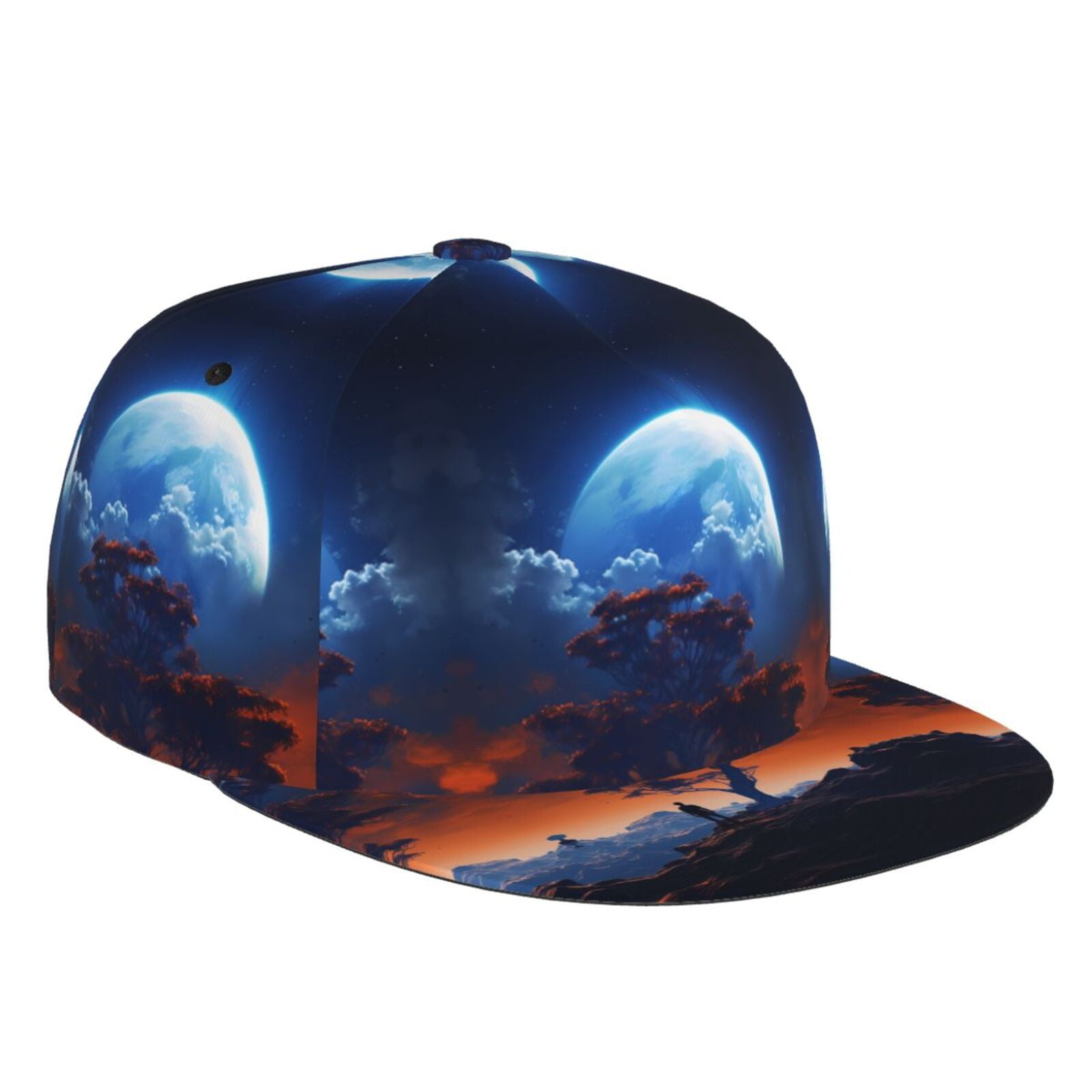Baseball Cap - Beautiful Moonlit Tree Hats for Men/Women Low Profile ...