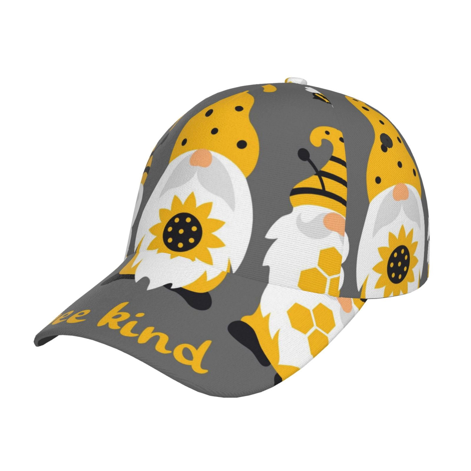 Baseball Cap - Bee Kind Hats for Men Women Low Profile Classic ...