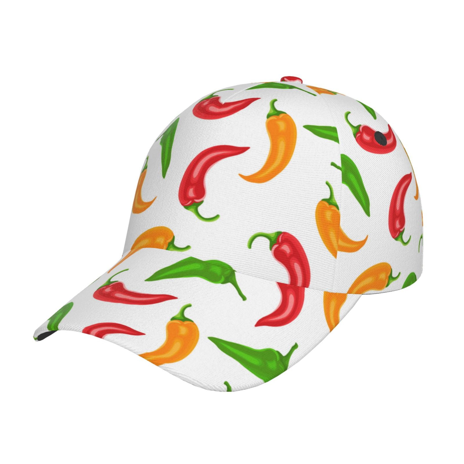 Baseball Cap, Bell Pepper Colorful Print Sun Hats For Men Women ...