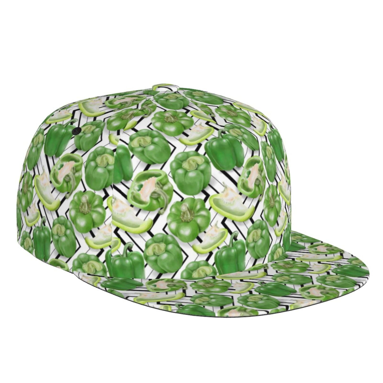 Baseball Cap - Bell Pepper funny green Hats for Men/Women Low Profile ...