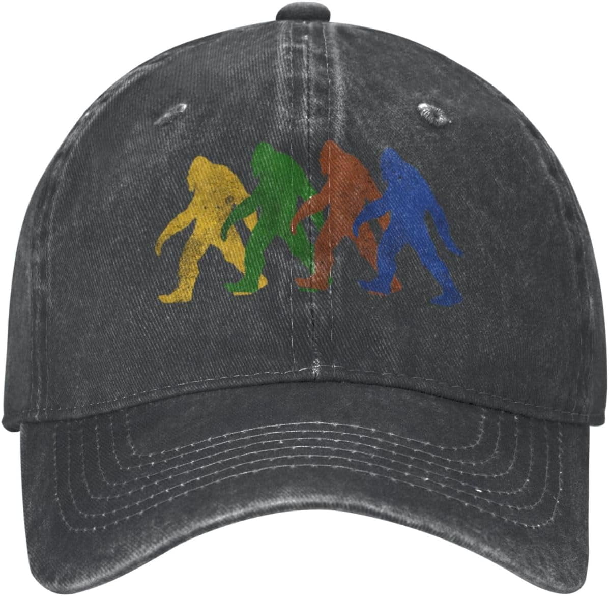 Baseball Cap Bigfoot Silhouette Retro Pop Art Classic Retro Casquette ...