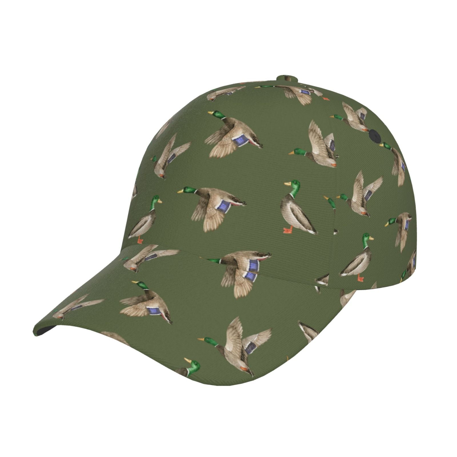 Baseball Cap - Birds Wild Ducks Adjustable Size Hats for Men and Women ...