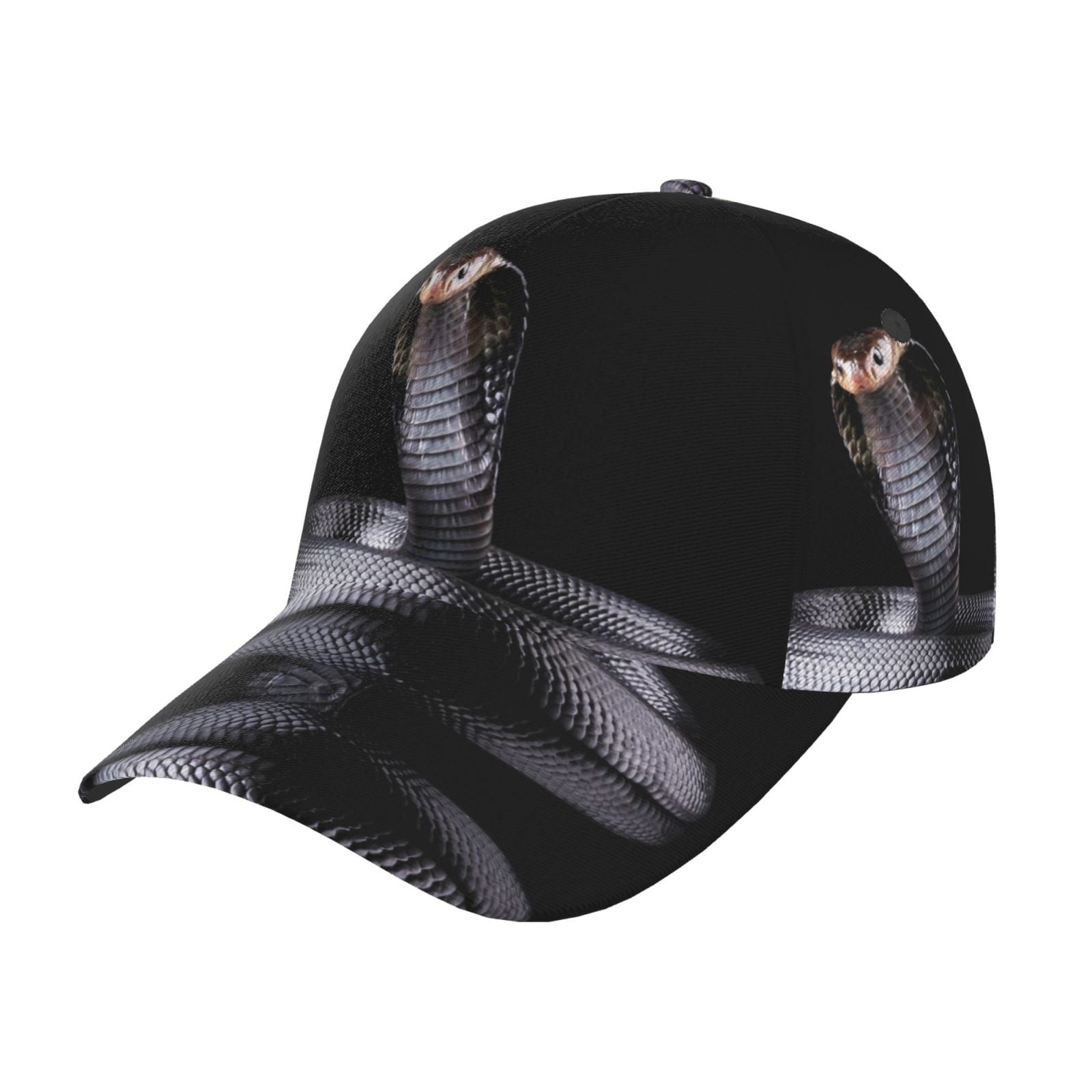 Baseball Cap, Black Cobra Snake Trucker Hats Women Dad Hat for Workouts ...