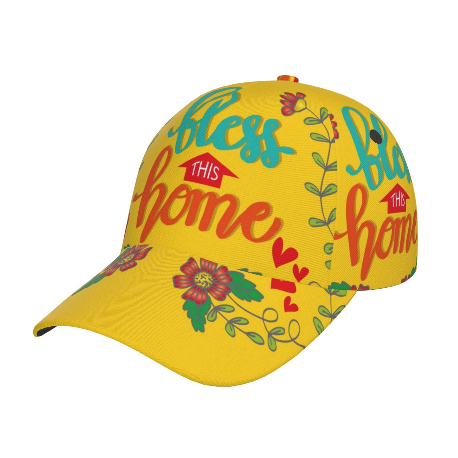 Baseball Cap - Bless This Home Adjustable Size Hats for Men and Women ...