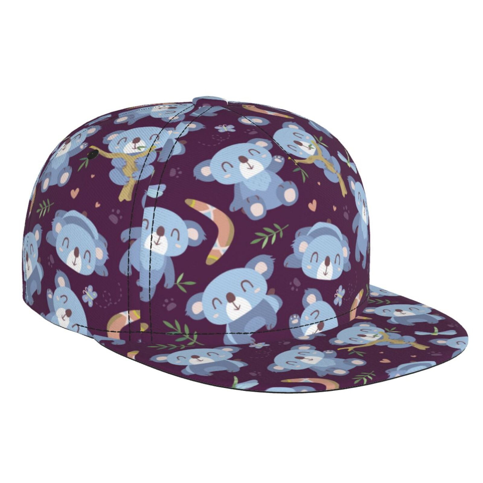 Baseball Cap - Blue Koala Butterfly Hats for Men/Women Low Profile ...