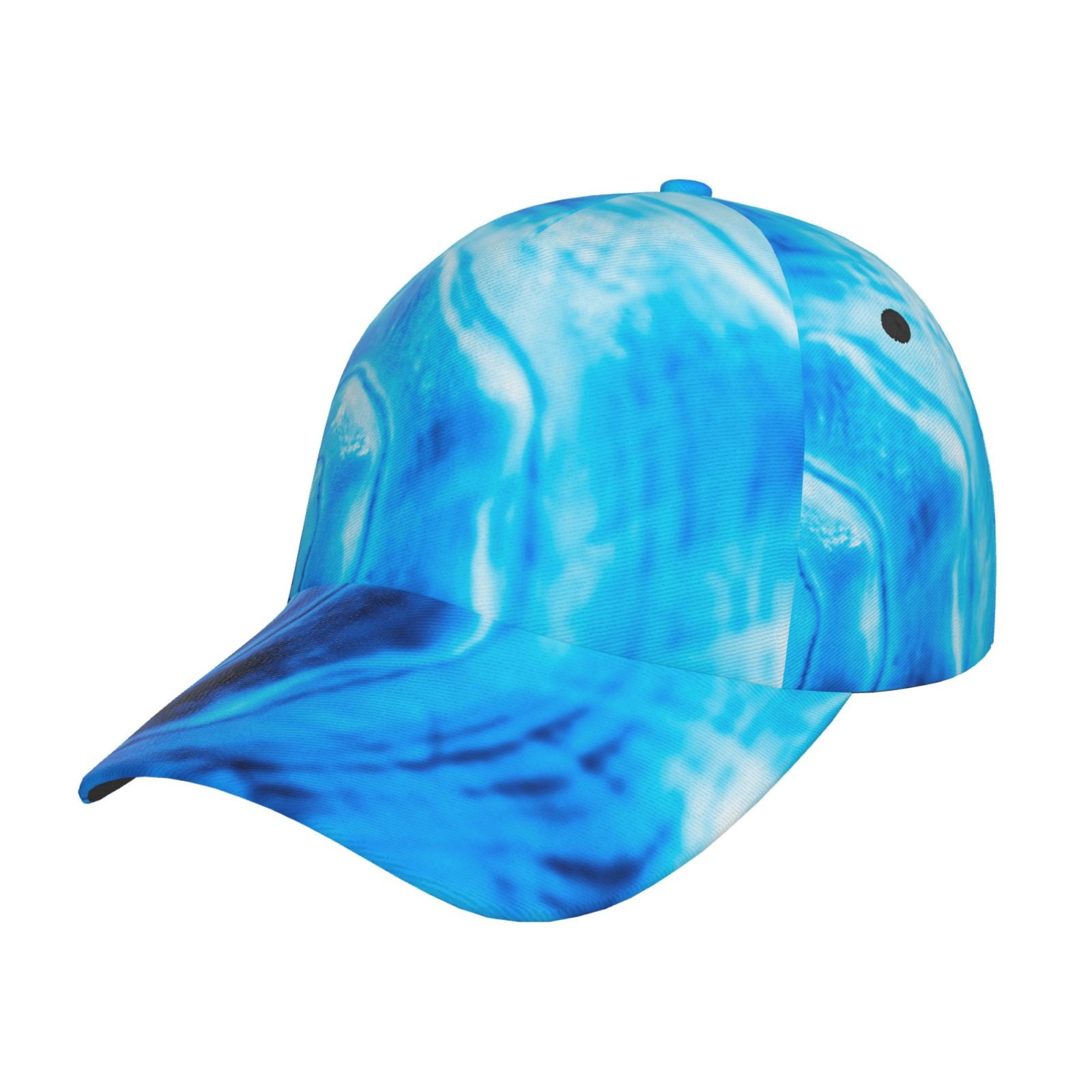 Baseball Cap - Blue Shell Hats for Men Women Low Profile Classic Adjustable Dad Hat for Running ...