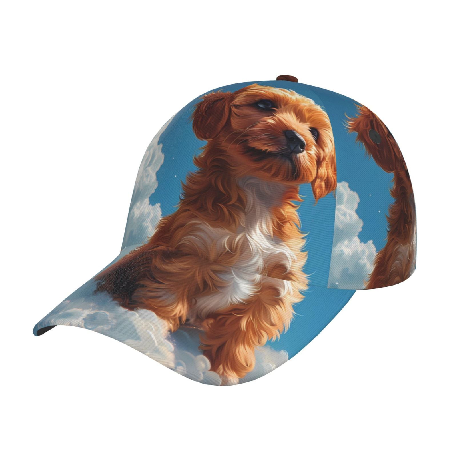 Baseball Cap - Blue Sky Cloud Puppy Hats for Men Women Low Profile ...