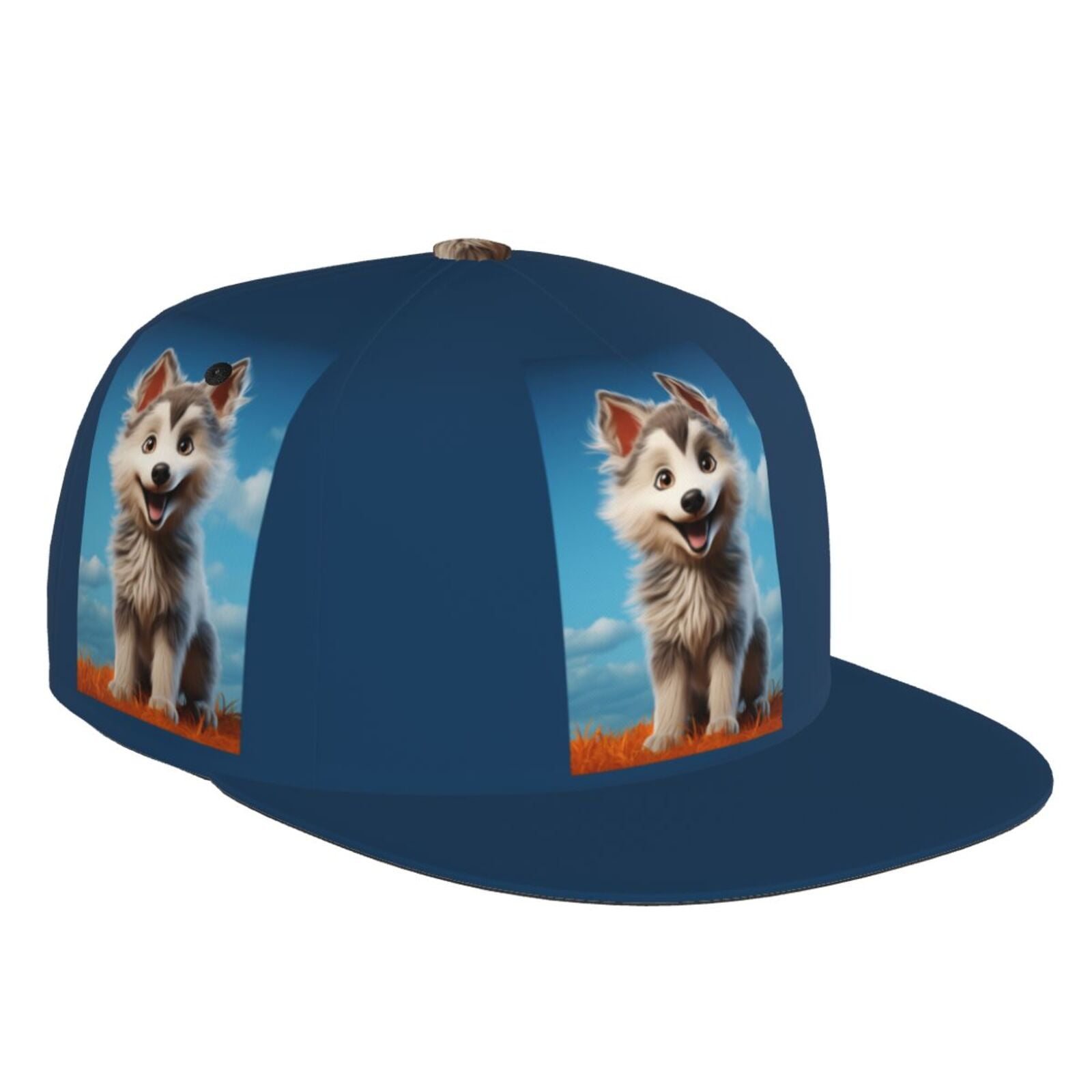 Baseball Cap - Blue Sky Cute Wolf Hats for Men/Women Low Profile ...