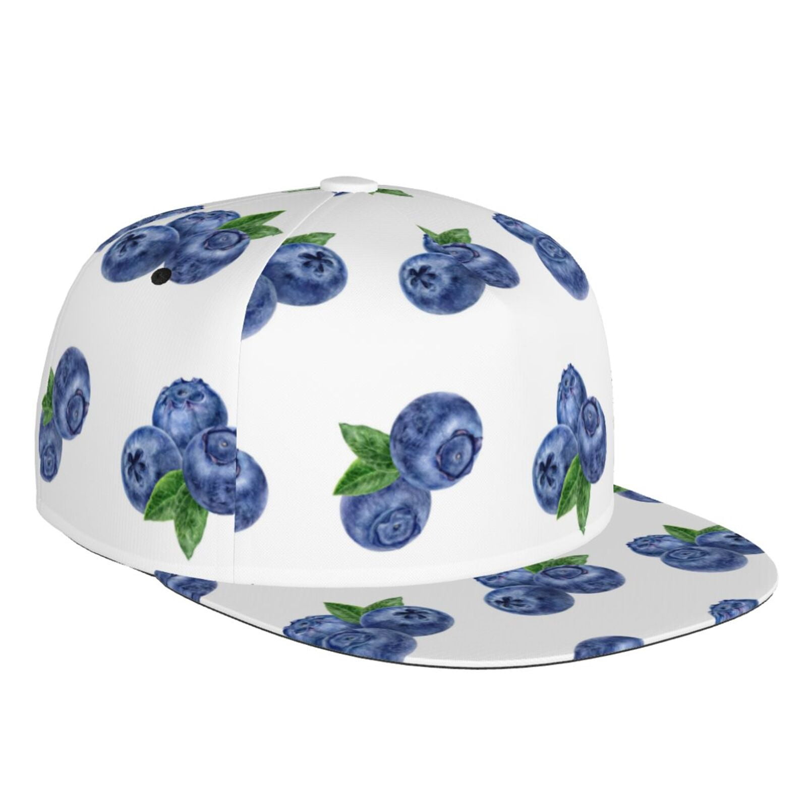 Baseball Cap - Blueberry pattern Hats for Men/Women Low Profile Adjustable Classic Dad Hat for ...