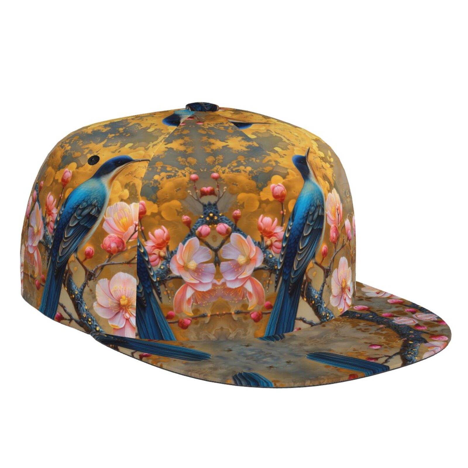 Baseball Cap - Bluebird Blossom Elegance Hats for Men/Women Low Profile ...