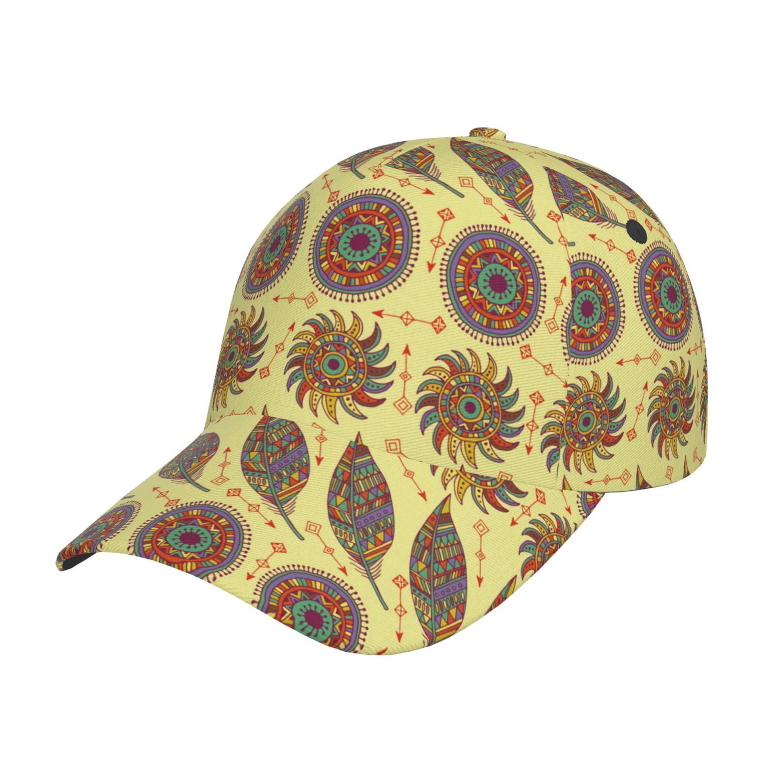 Baseball Cap, Bohemia Hats For Men Women Low Profile Classic Adjustable ...