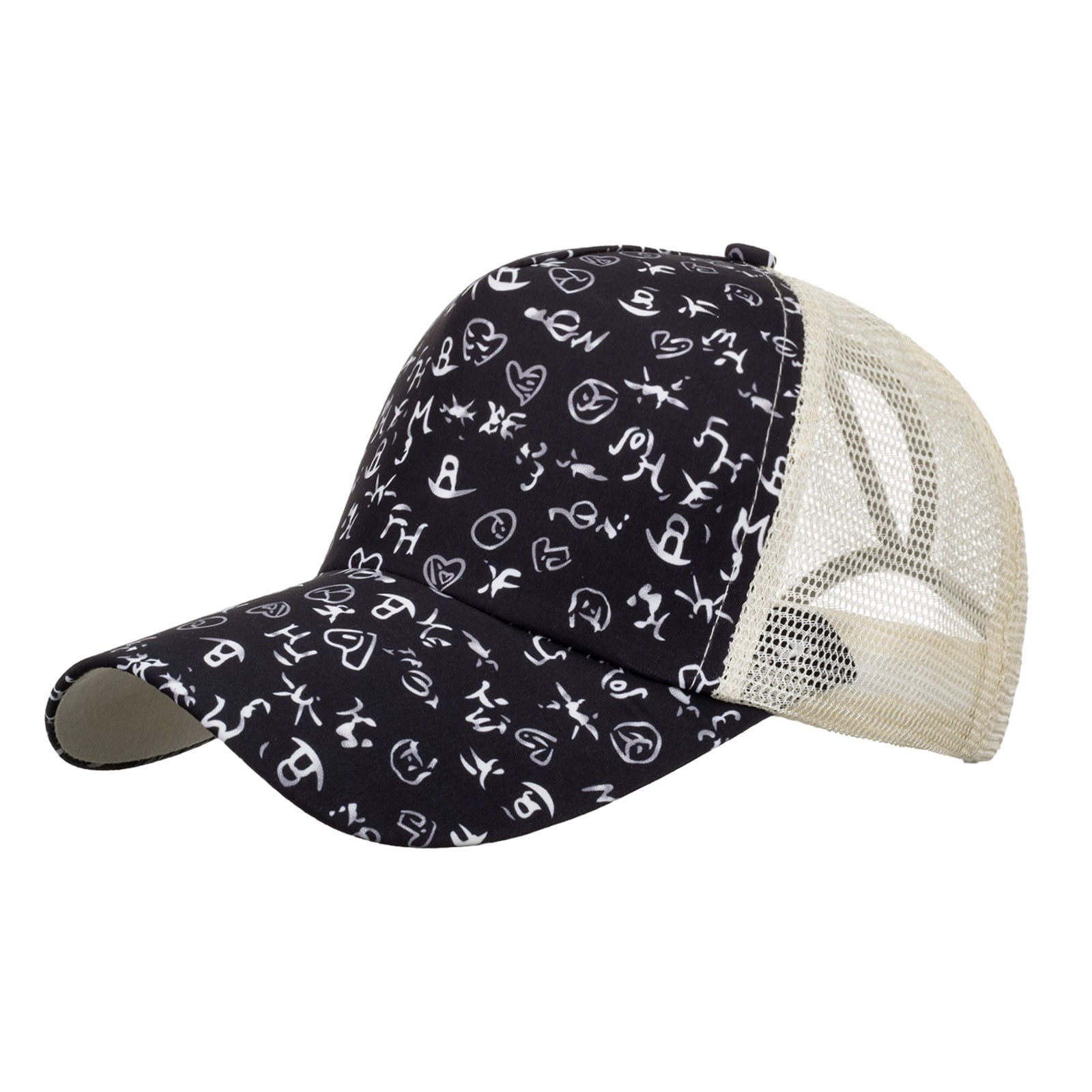 Baseball Cap Breathable Fashion Women Men Beach Adjustable Hip Hop Sun ...