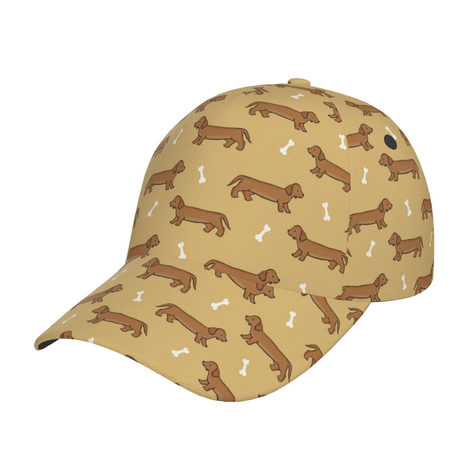 Baseball Cap, Brown Dachshund Dog Puppy Sun Hats For Men Women ...