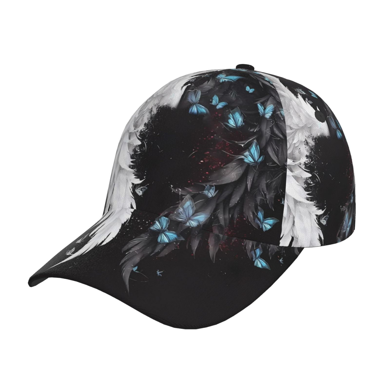 Baseball Cap, Butterfly Angel Wings Art Trucker Hats Women Dad Hat for ...