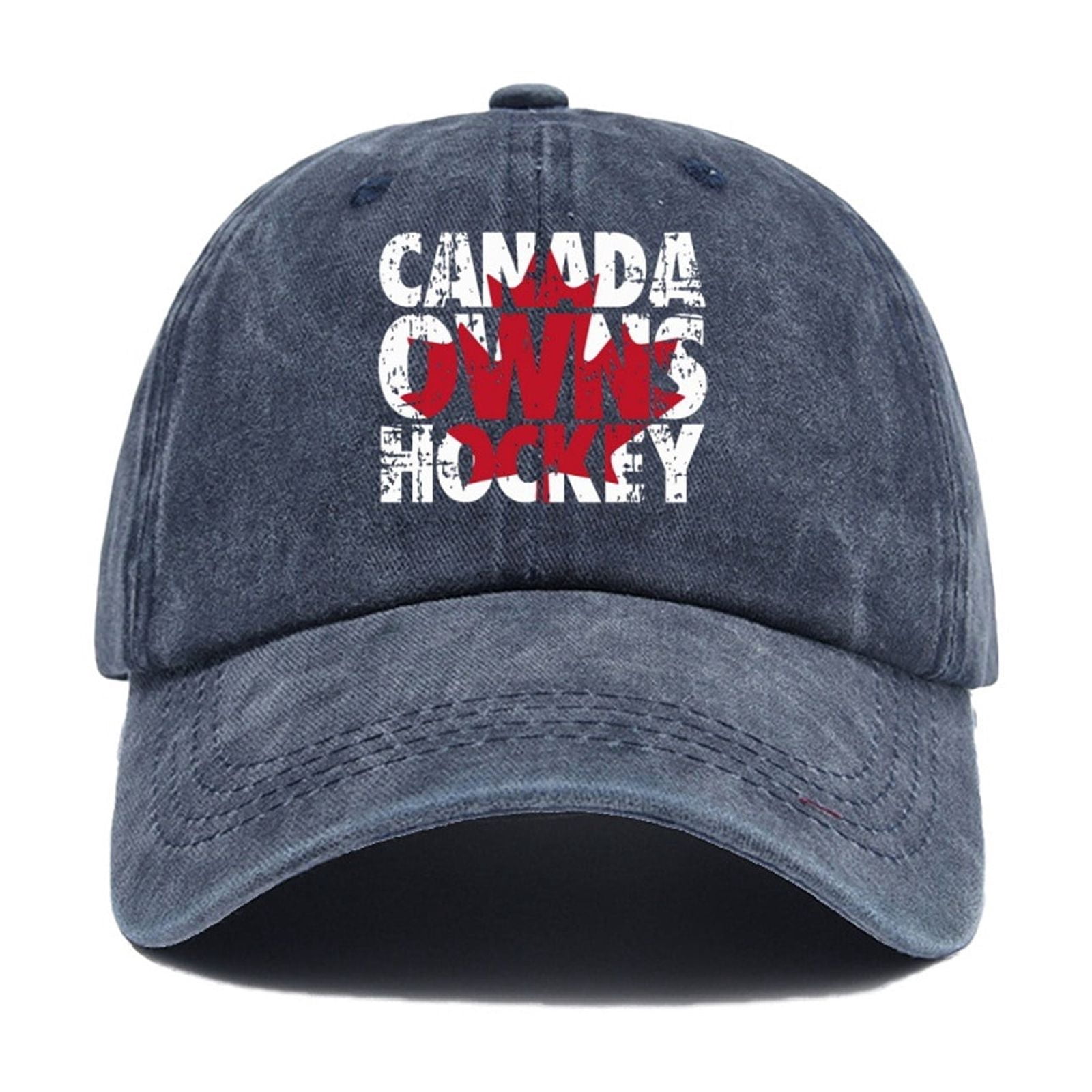 Baseball Cap CANANA Maple Leaf Wash Vintage Print Baseball Caps Daddy ...