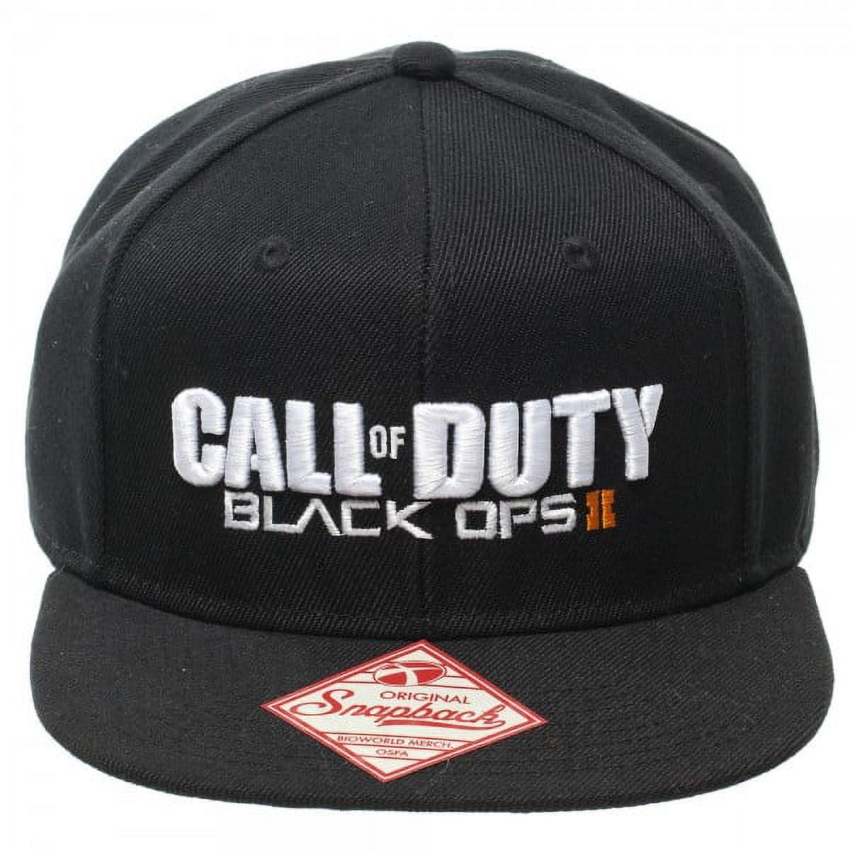 Baseball Cap - Call of Duty - New Black Ops II Logo Snapback Hat ...