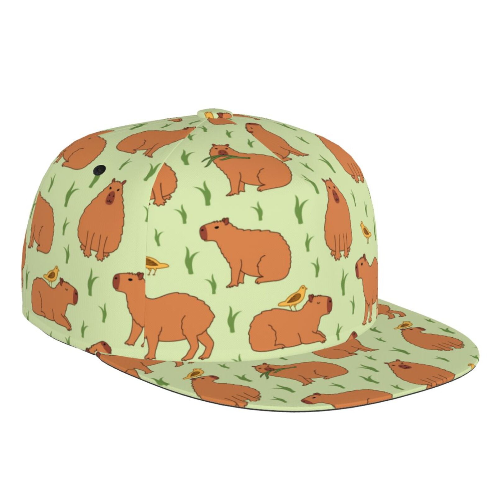 Baseball Cap - Capybaras Grass Hats for Men/Women Low Profile ...