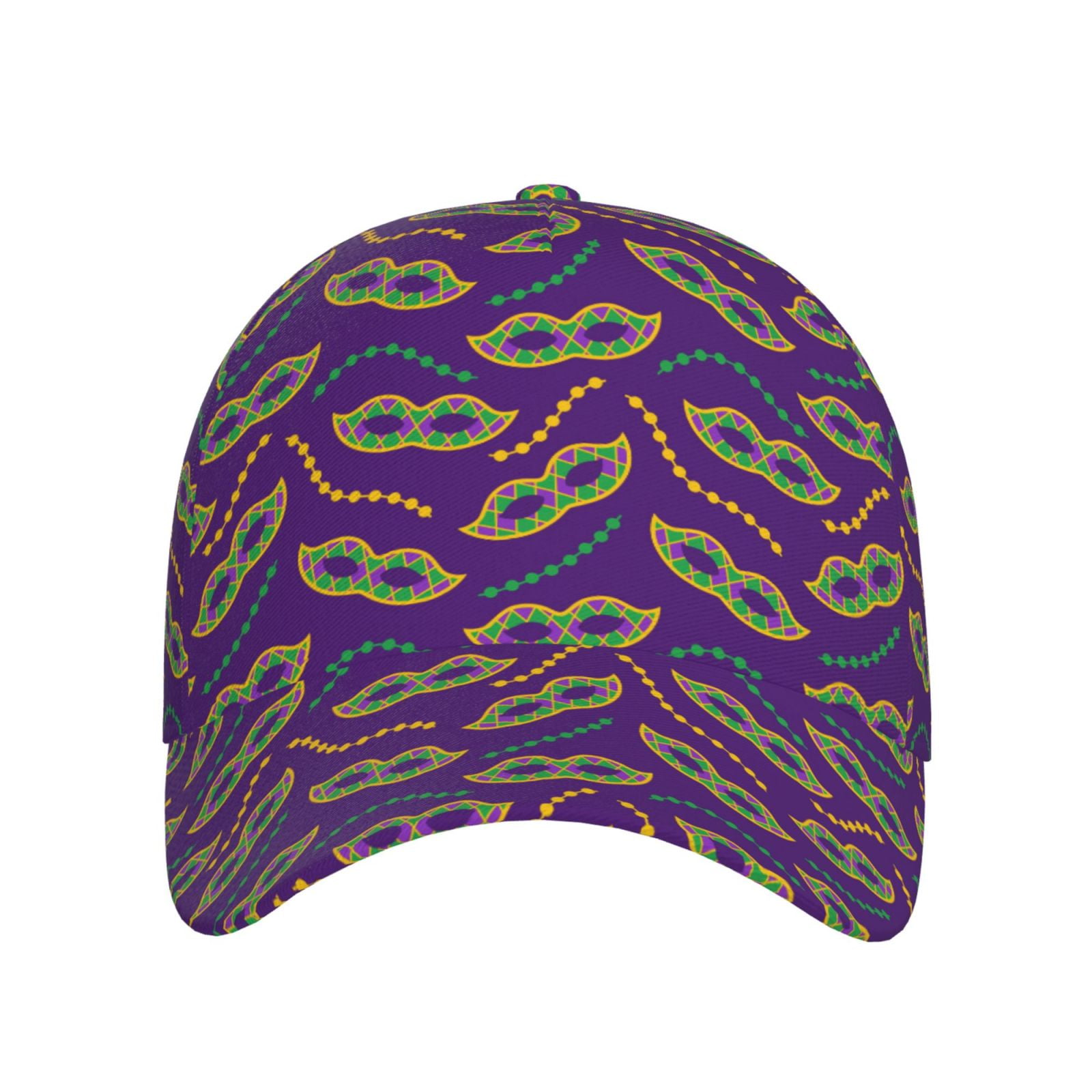 Baseball Cap, Carnival Masks And Beads Trucker Hats Women Dad Hat For ...