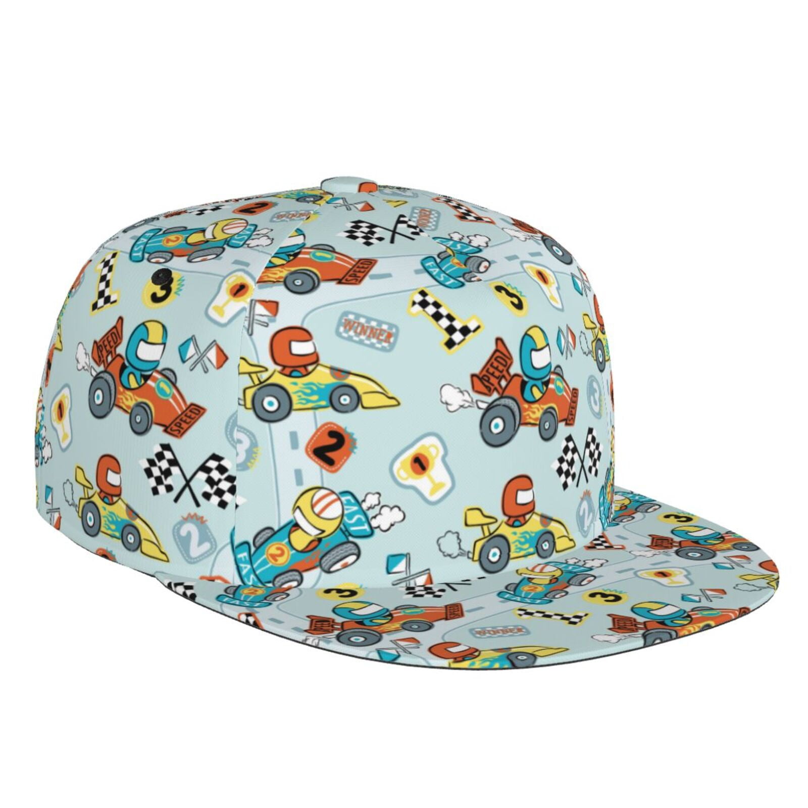 Baseball Cap - Cartoon Car Racing Hats for Men/Women Low Profile ...