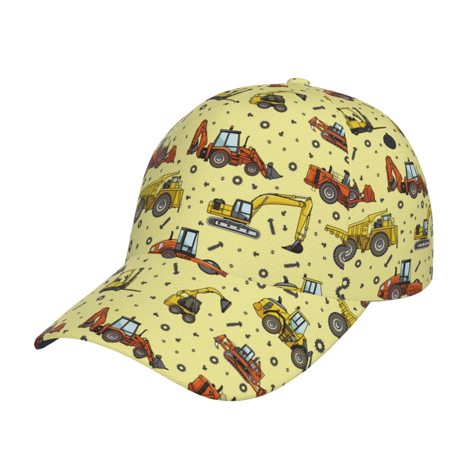 Baseball Cap, Cartoon Car Yellow Sun Hats For Men Women, Adjustable ...