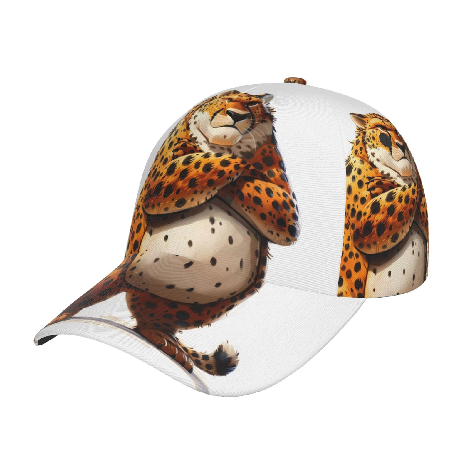 Baseball Cap - Cartoon Cheetah With Attitude Hats for Men Women Low ...